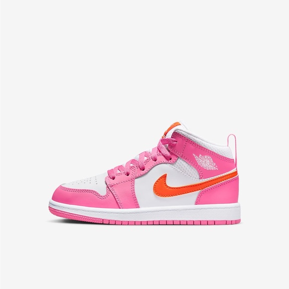 Jordan | Shoes | Nike Air Jordan Mid Pinksicle Orange White Shoes ...